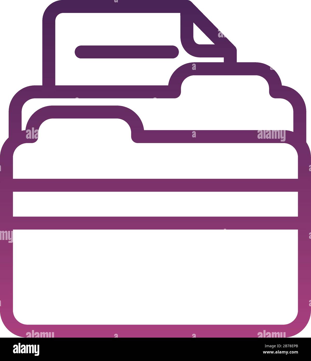 Folder file data center Stock Vector Images - Alamy