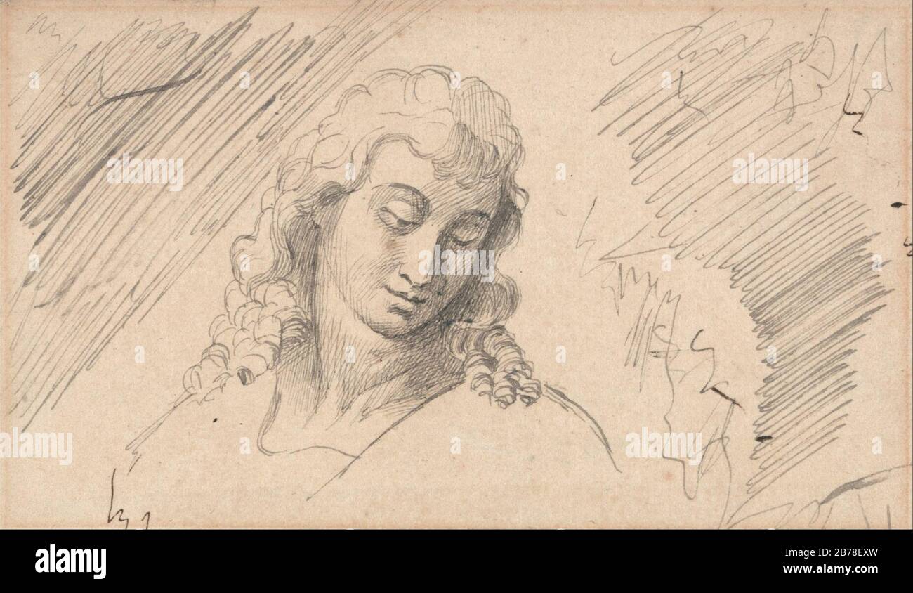 George romney man study hi-res stock photography and images - Alamy