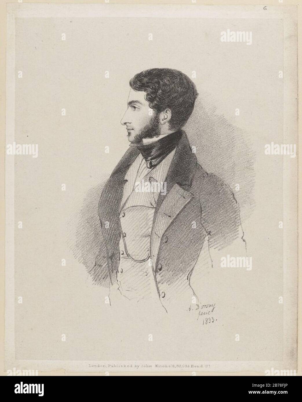 George Stevens Byng, 2nd Earl of Strafford Lane Stock Photo - Alamy