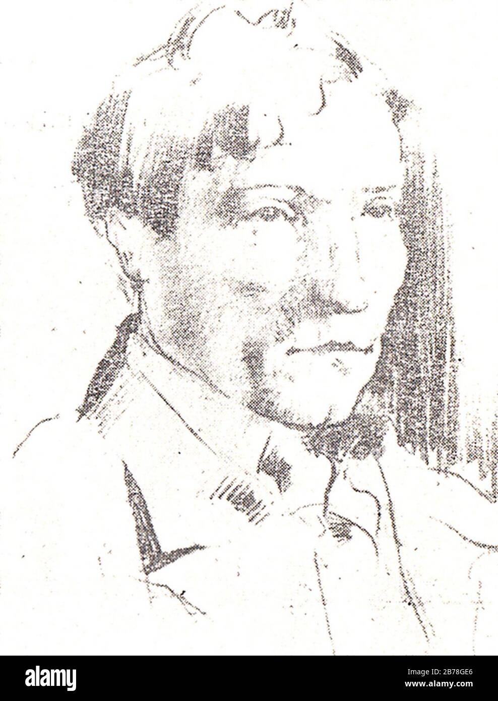 George Topîrceanu - Autoportret Stock Photo - Alamy