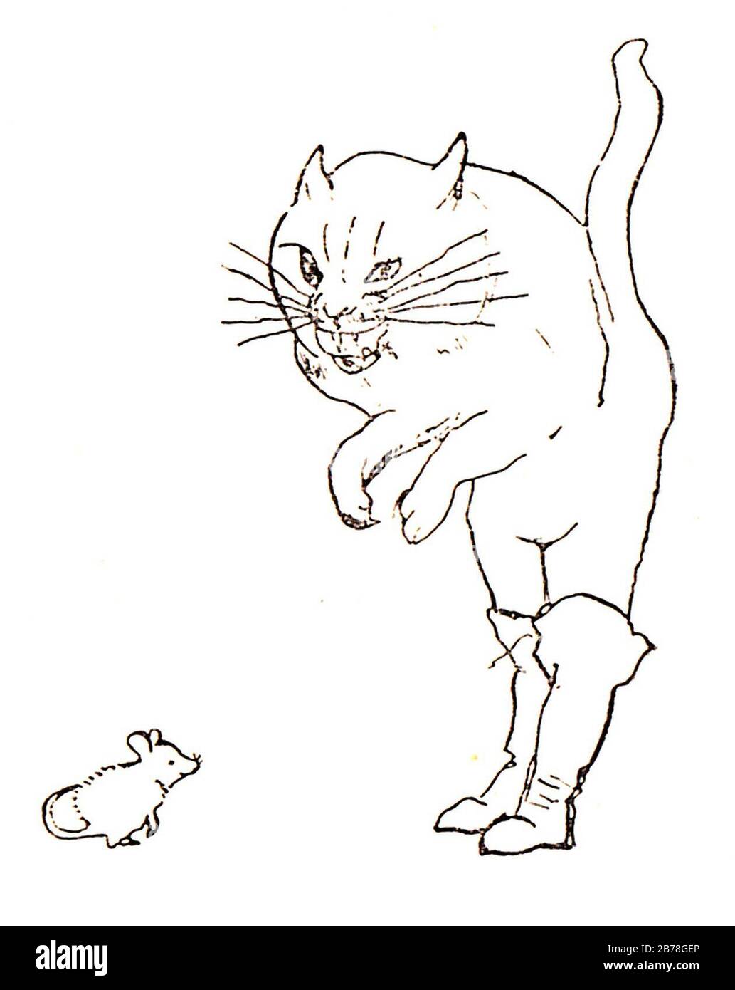 George Topîrceanu - Puss in Boots Stock Photo - Alamy