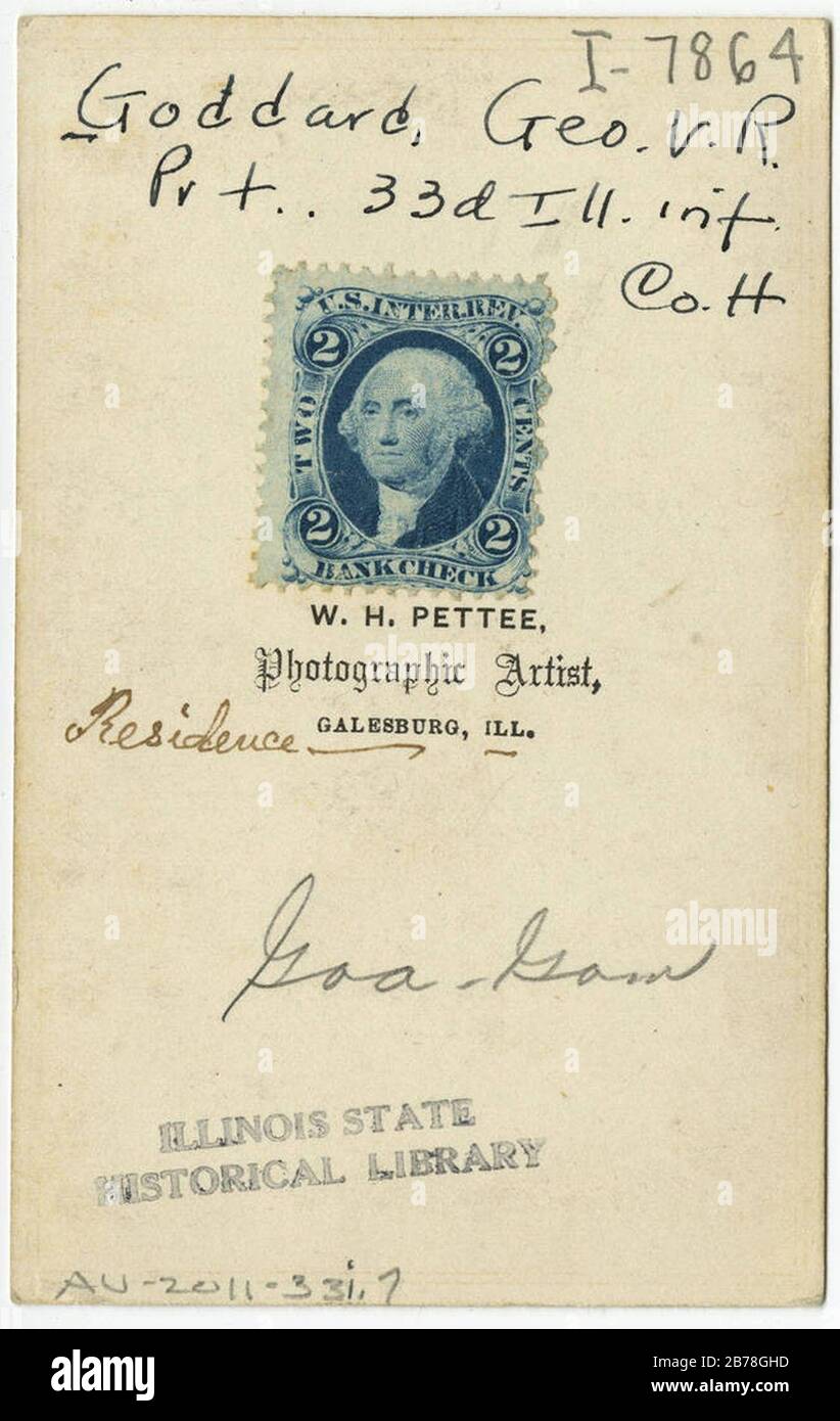 George V. R. Goddard (ALP BIB 1434 Stock Photo - Alamy