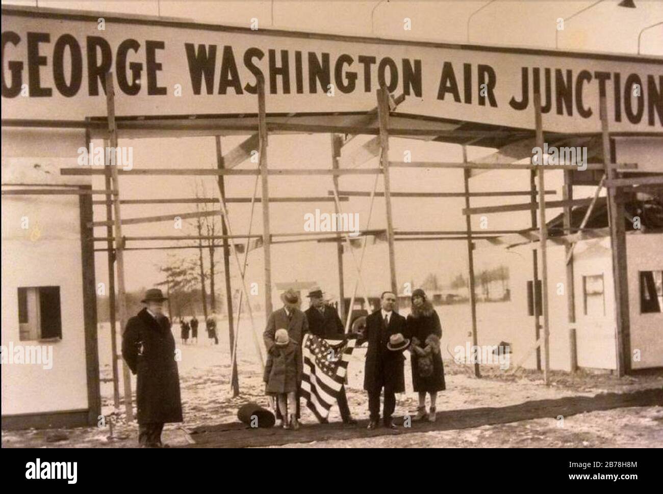 George Washington Air Junction Stock Photo - Alamy