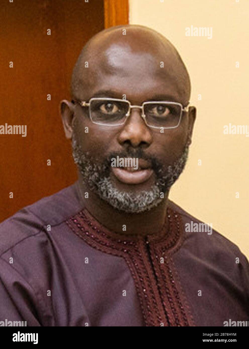 George weah hi-res stock photography and images - Alamy