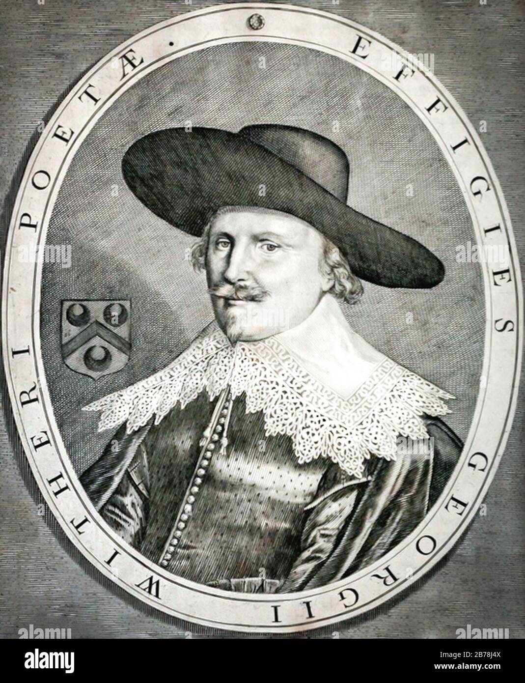 George Wither Engraving Stock Photo - Alamy