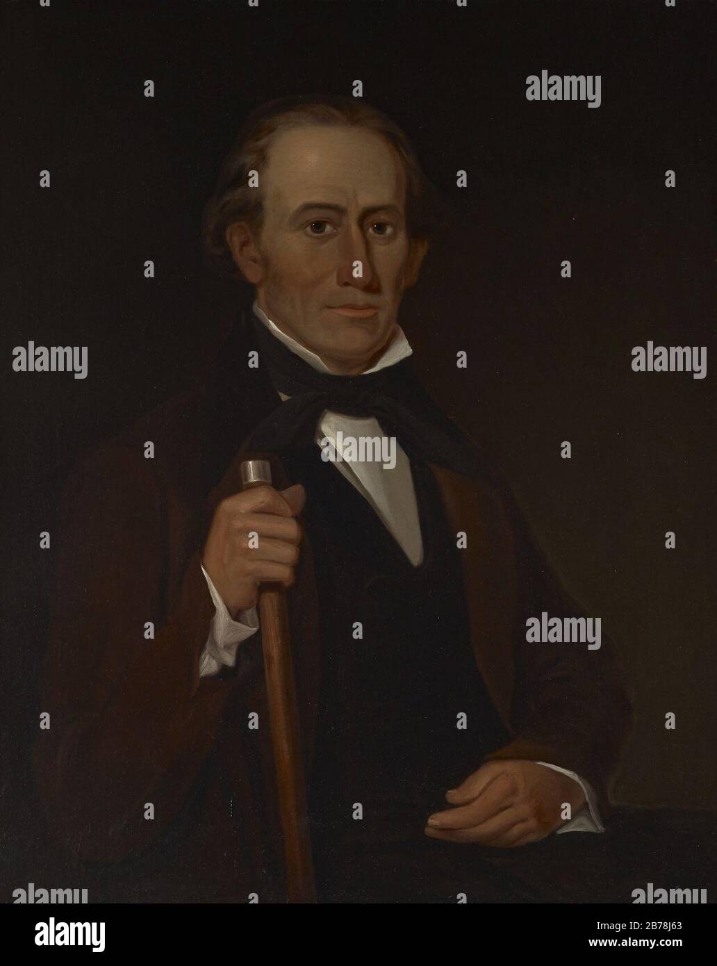 George Winter - Portrait of Albert Cole Stock Photo - Alamy