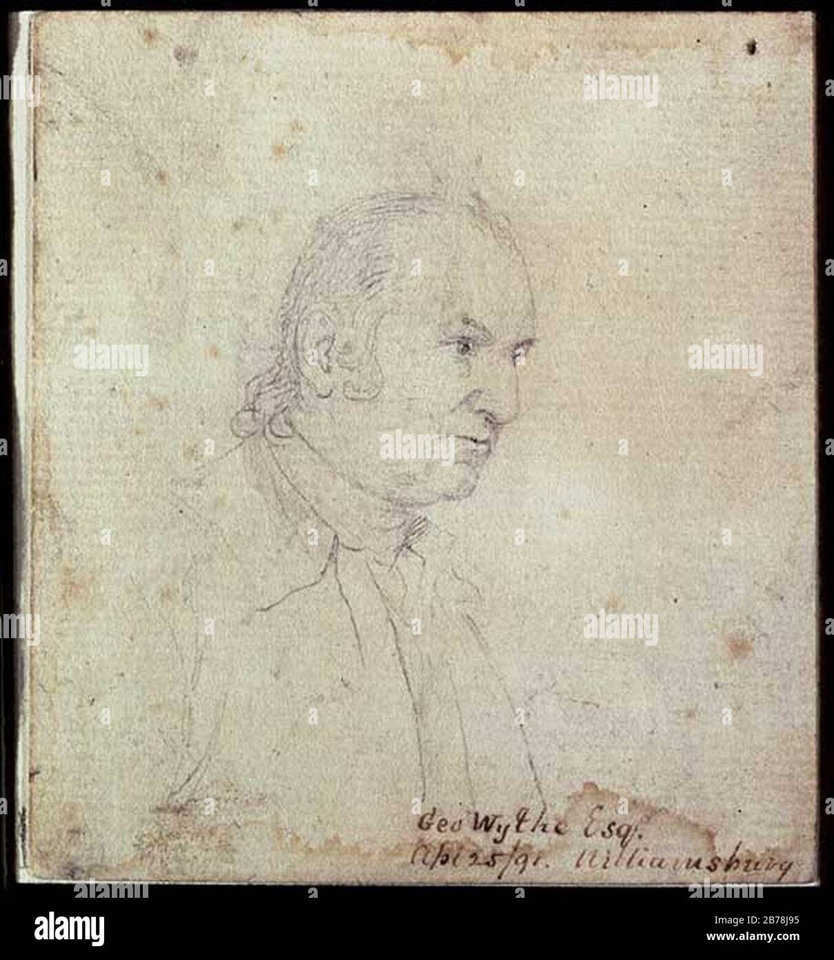 George wythe hi-res stock photography and images - Alamy