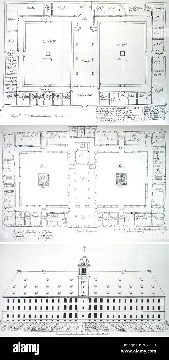 Georgenberg 'Eggen' project Herschl 1647, Gumpp 1649 Stock Photo - Alamy