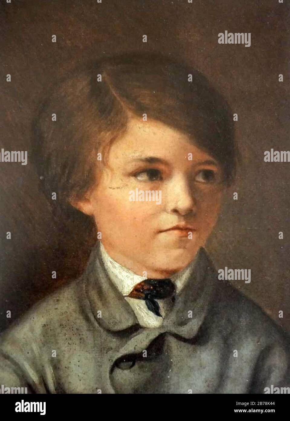 Georges Clemenceau à 10 ans Stock Photo - Alamy