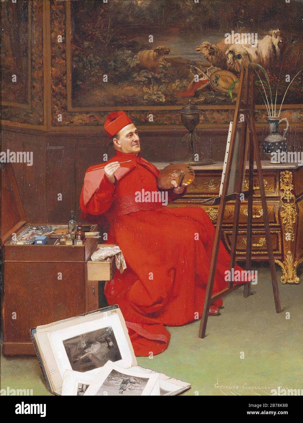 The amateur artist hi-res stock photography and images - Alamy