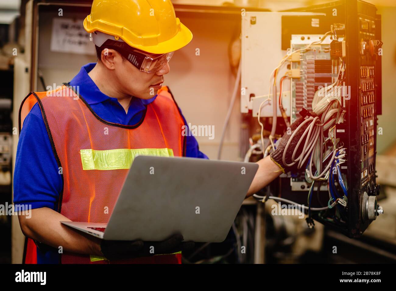 Computer Hardware Engineer At Work