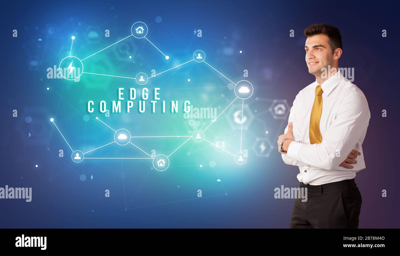 Edge computing diagram hi-res stock photography and images - Alamy