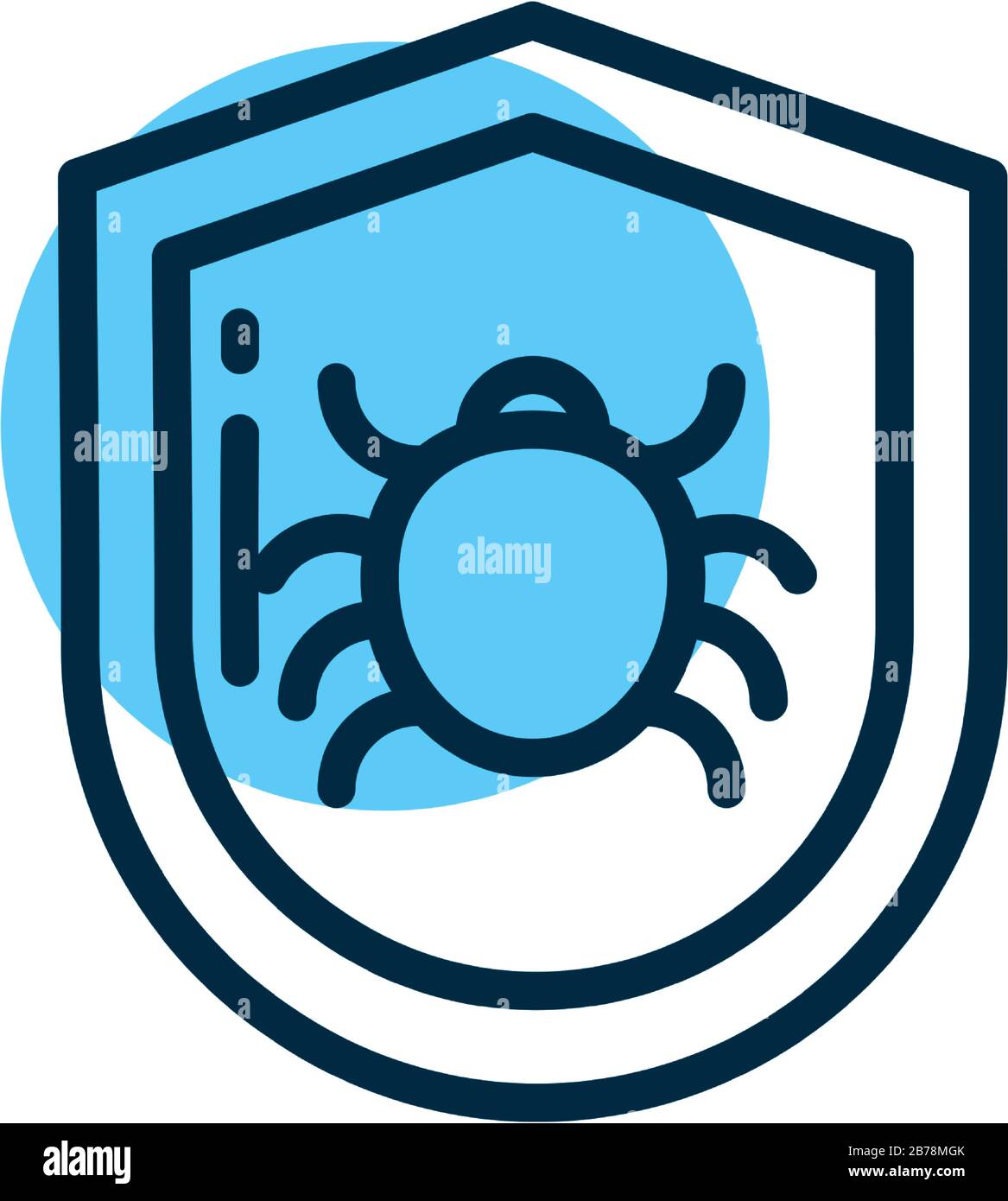 Malware defense Stock Vector Images - Alamy