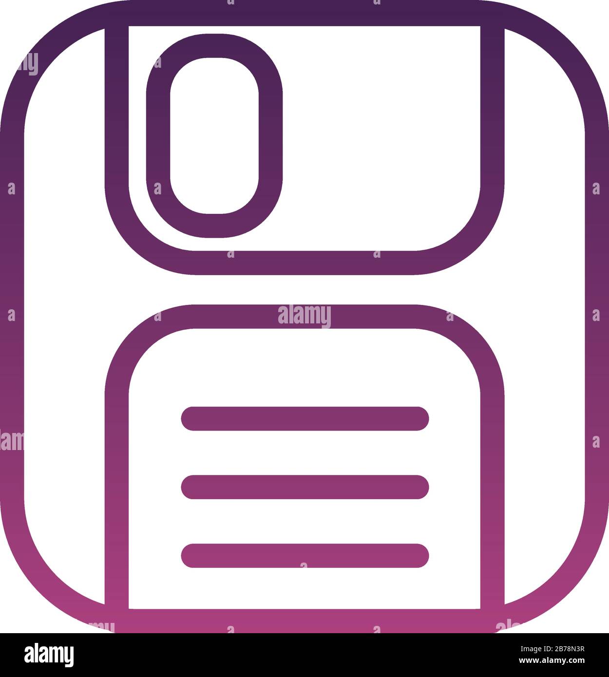 floppy disk retro line style icon Stock Vector Image & Art - Alamy