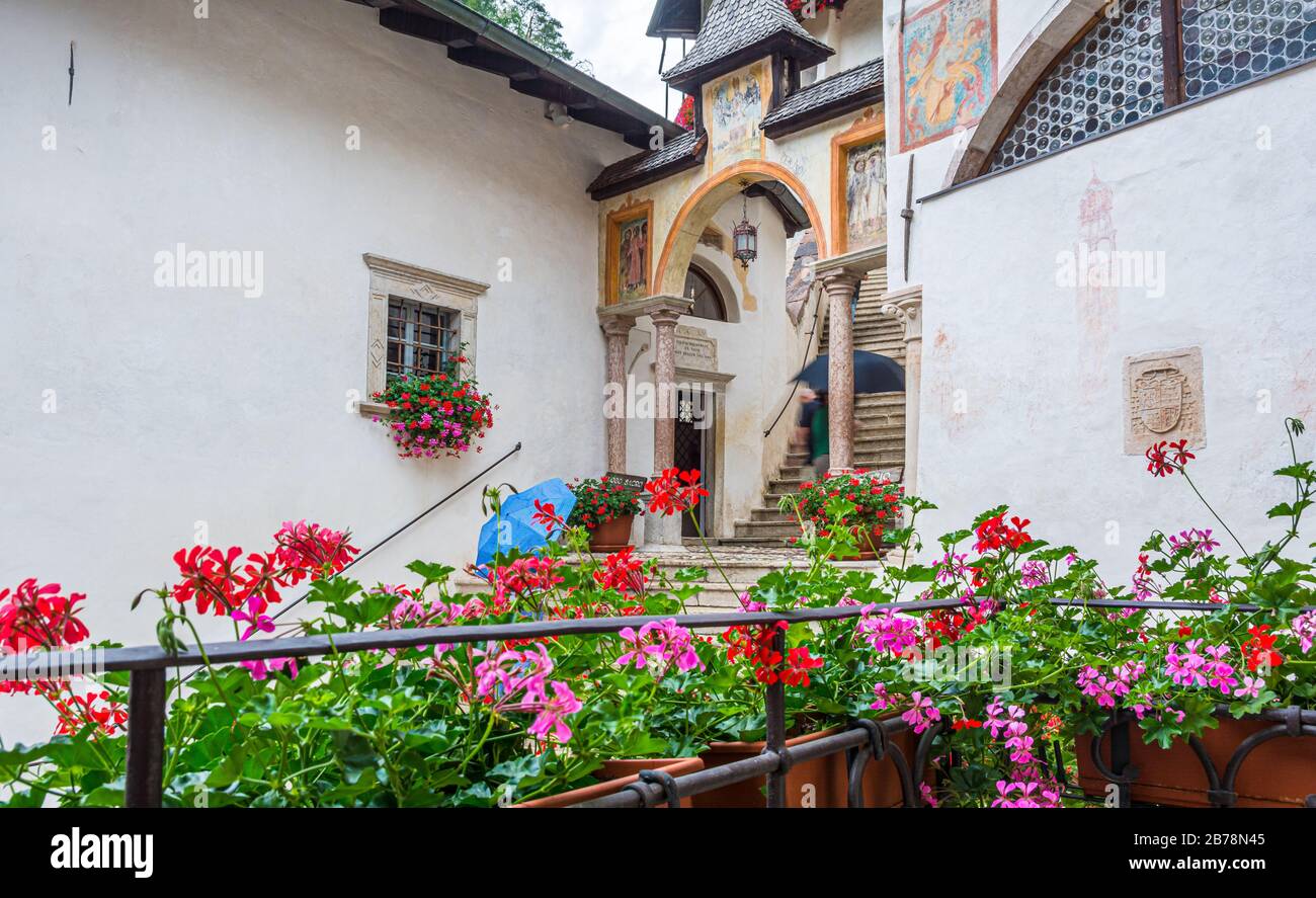 Interior of sanctuary saint romedio hi-res stock photography and images ...