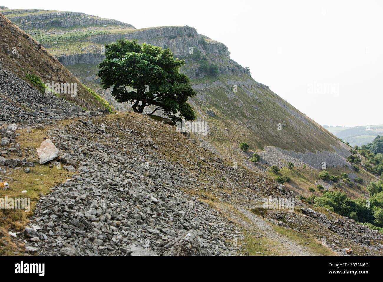 English welsh border on offas dyke hi-res stock photography and images ...