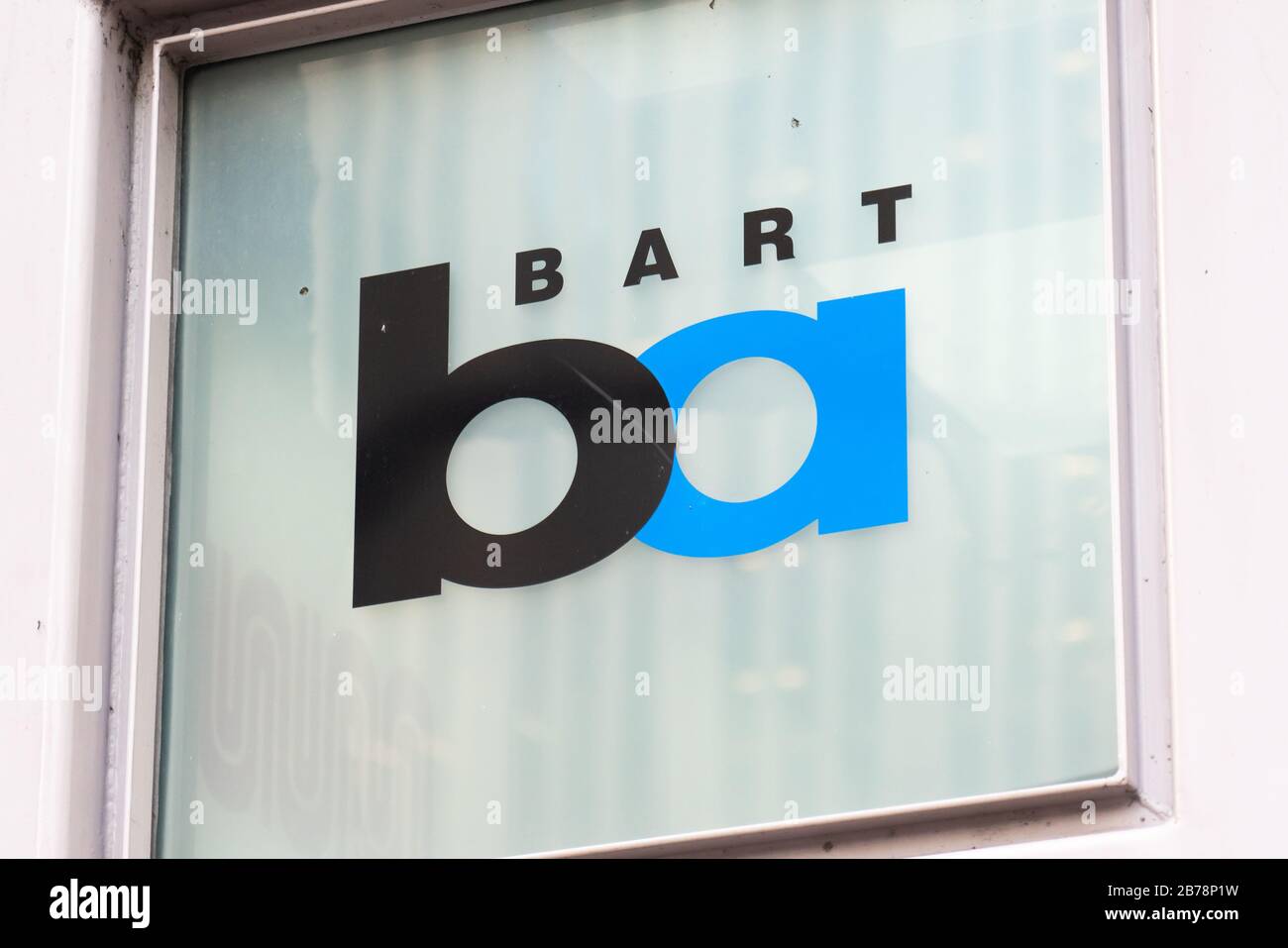 Bart sign logo hi-res stock photography and images - Alamy