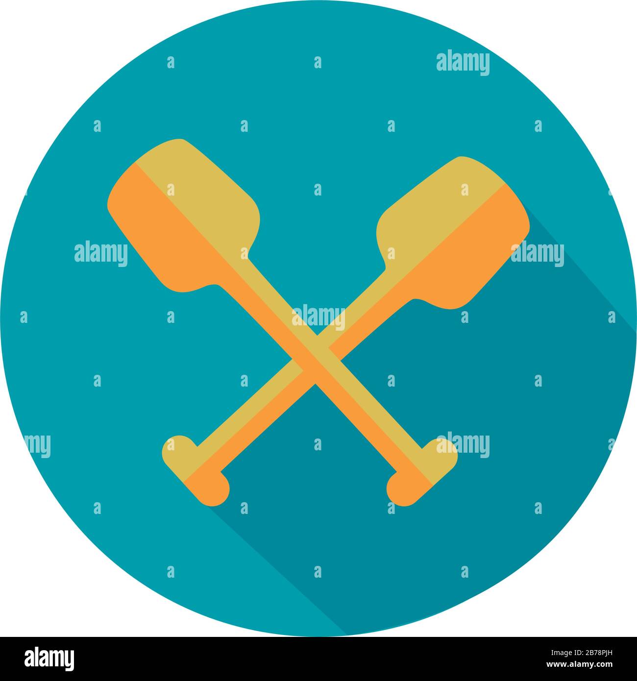 boat oars accessory block icon Stock Vector Image & Art - Alamy
