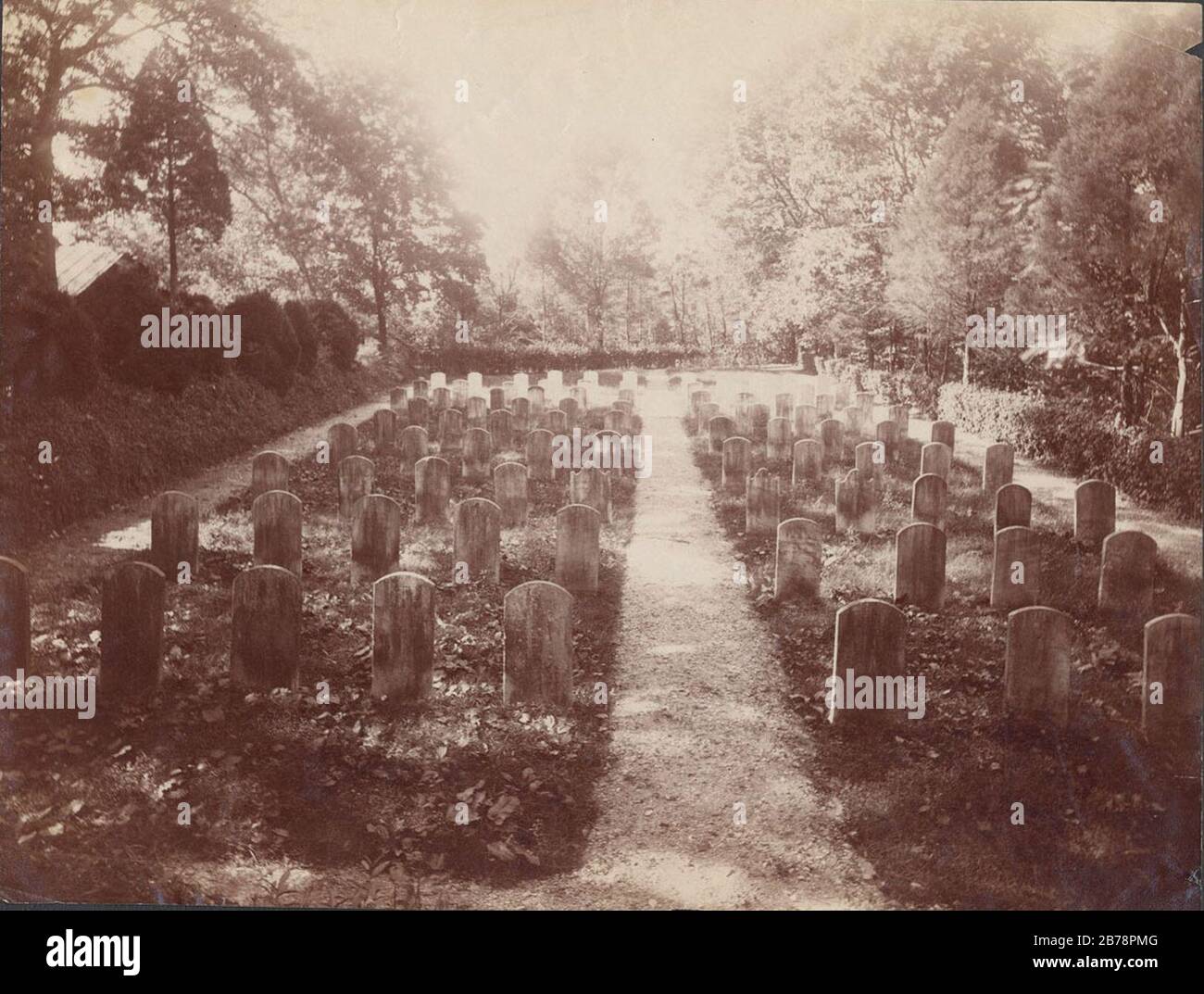 Georgetown Jesuit Cemetery original location cropped Stock Photo - Alamy
