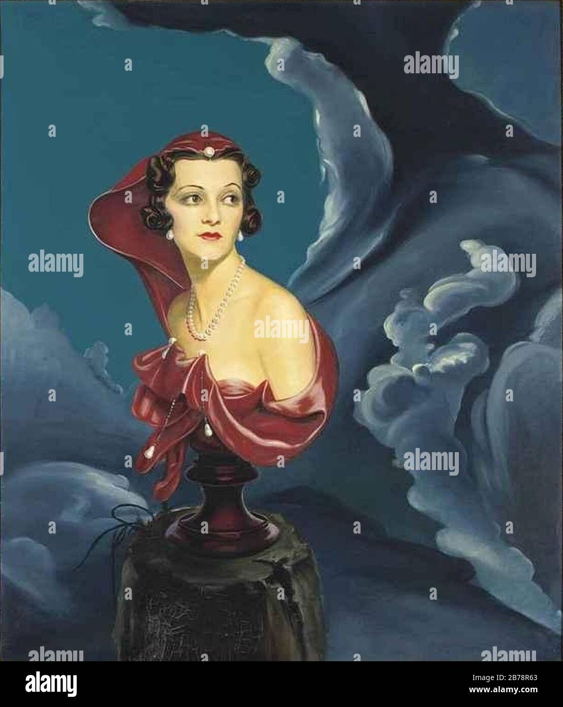 Georgia Doble Sitwell by William Acton (1906-1945 Stock Photo - Alamy