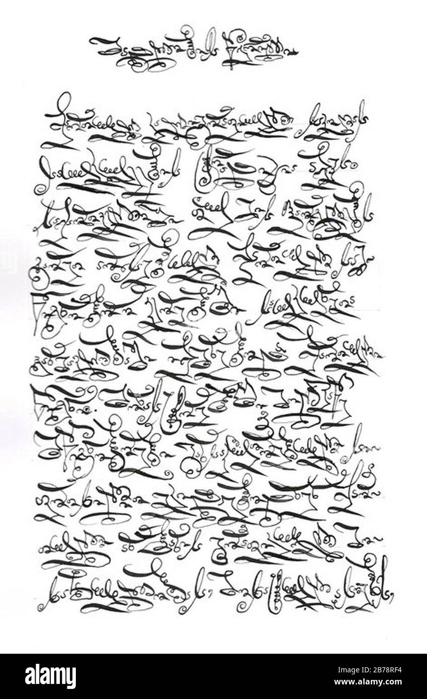 Georgian calligraphy competition Giorgi Sisauri Stock Photo - Alamy