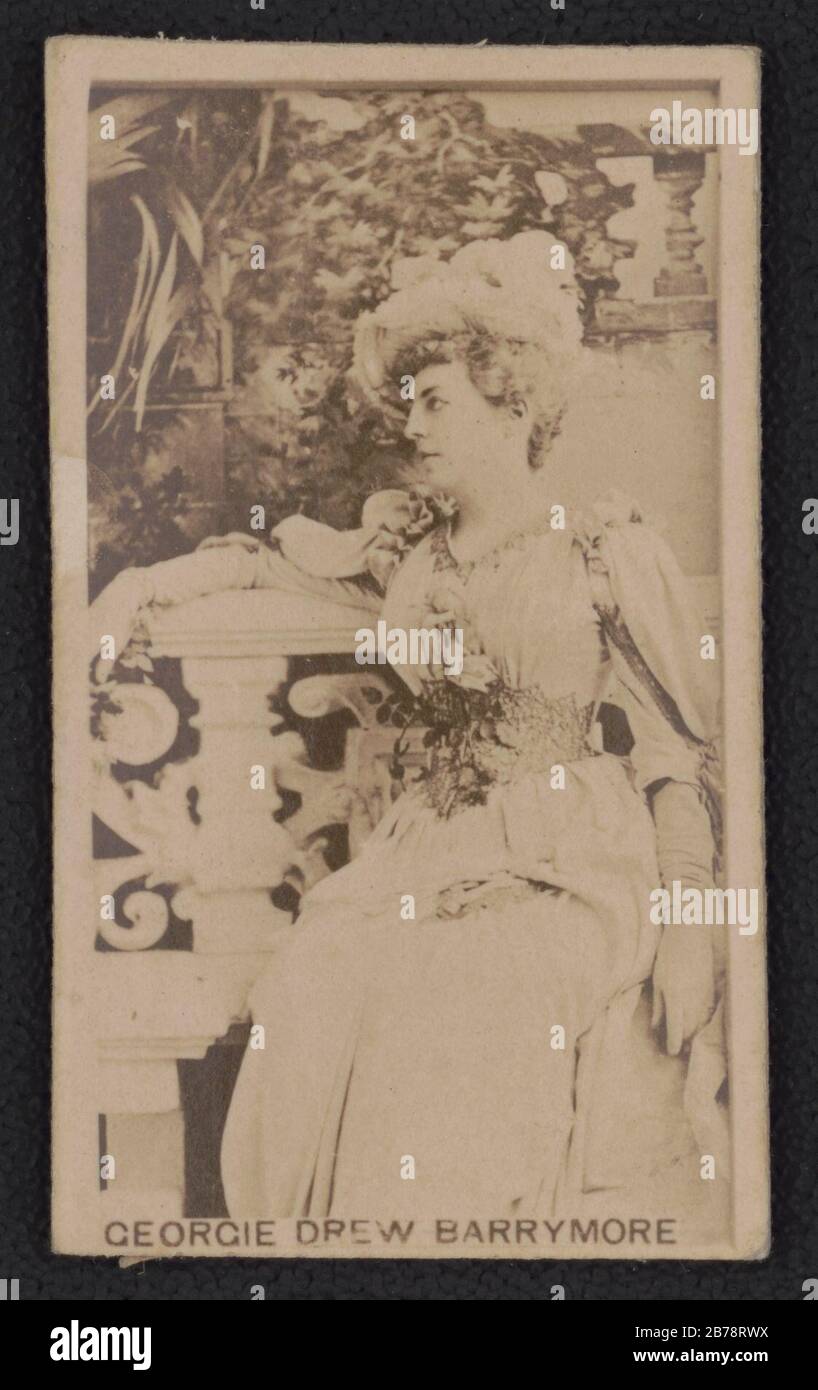 Georgie Drew Barrymore Stock Photo - Alamy