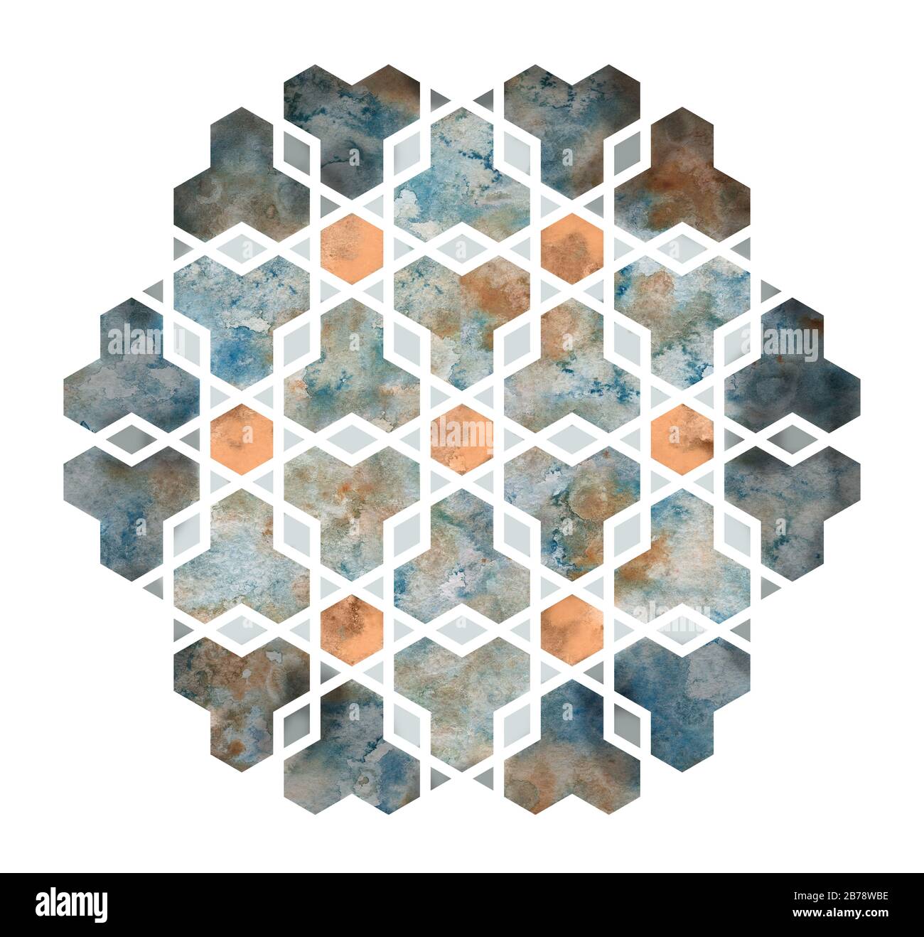 Traditional arabesque emblem hi-res stock photography and images - Alamy