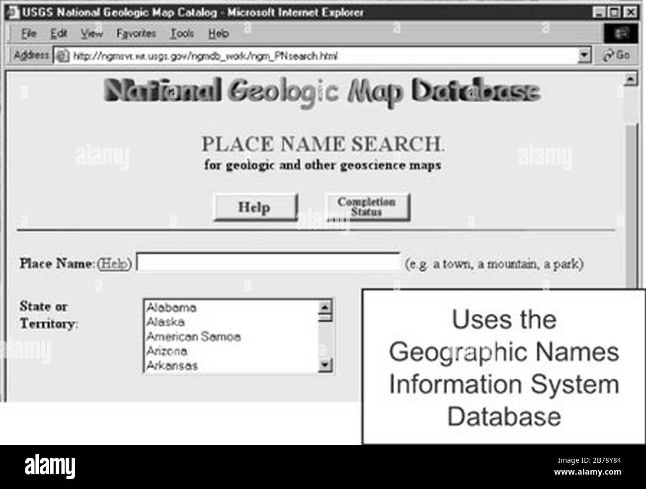 Geoscience map hi-res stock photography and images - Alamy