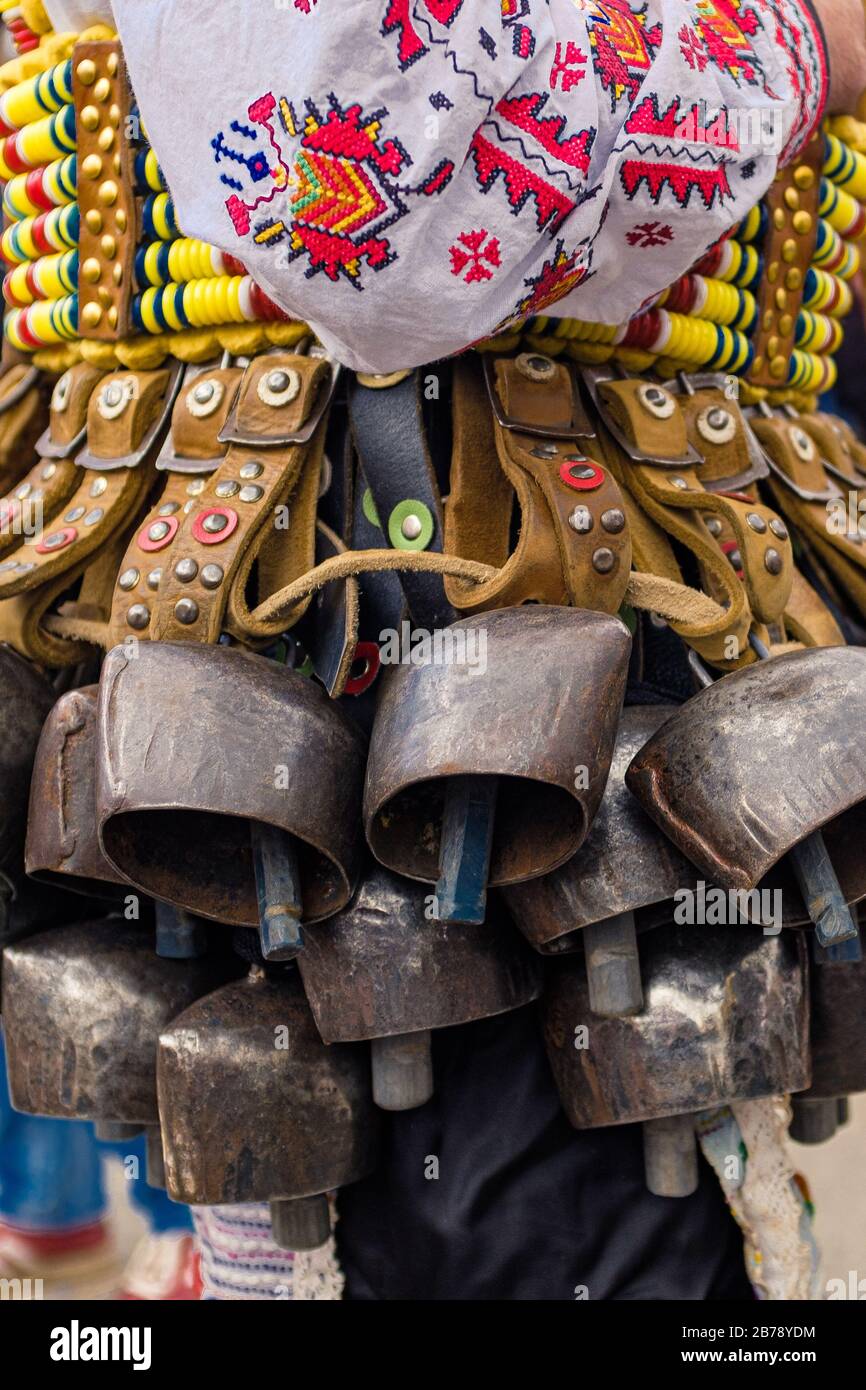 Costumes of the kukeri hi-res stock photography and images - Alamy