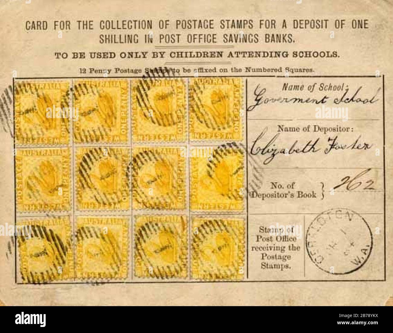 Australia western card hi-res stock photography and images - Alamy