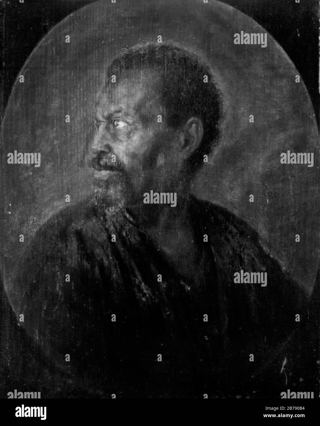 Gerard Dou - Head of an African Stock Photo - Alamy