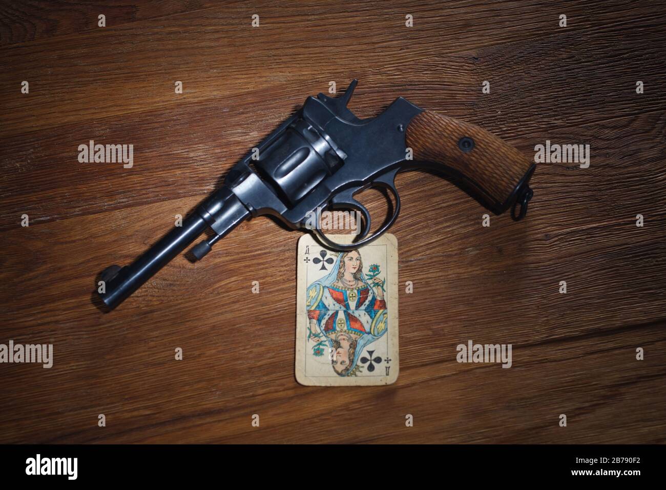 5 july 2019 - russian roulette - Queen of Clubs plaing card and ...