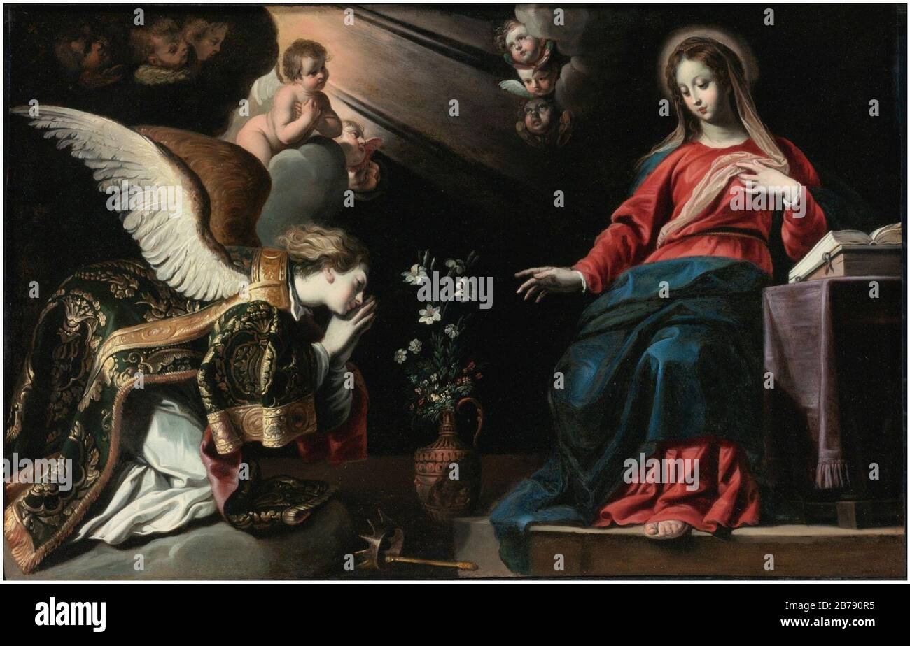 Gerard Seghers - The Annunciation Stock Photo - Alamy