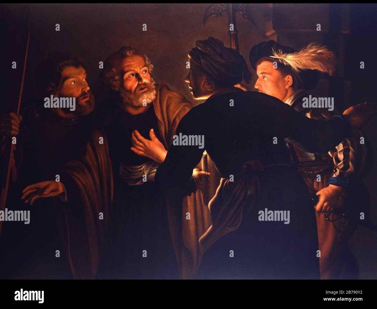 Denial of st peter hi-res stock photography and images - Alamy