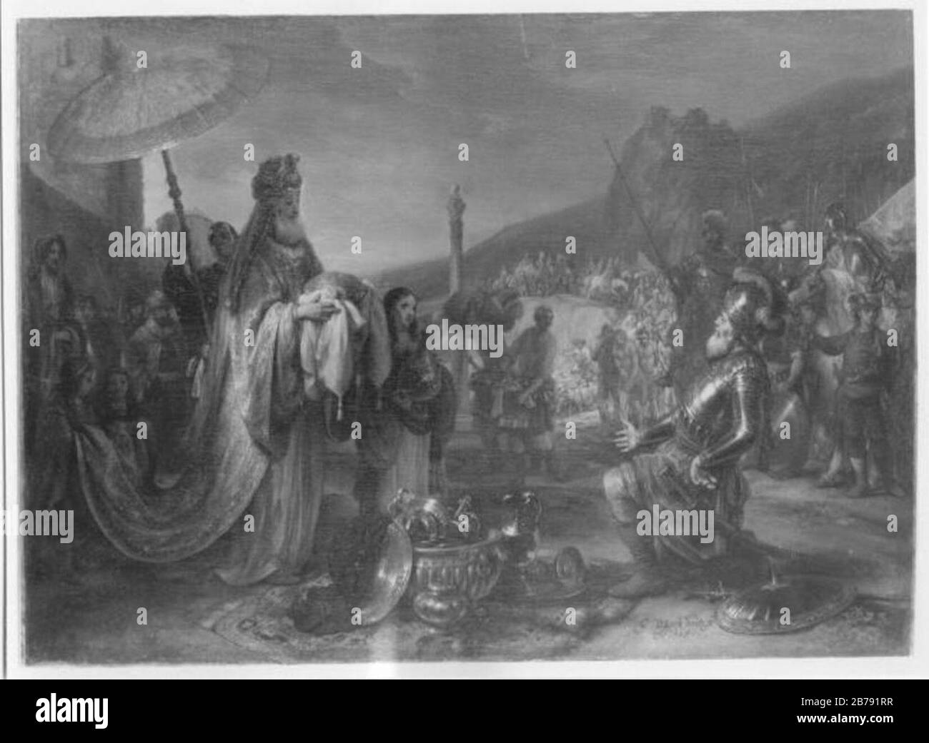 Gerbrand van den Eeckhout - De ontmoeting van Abram (Abraham) en ...