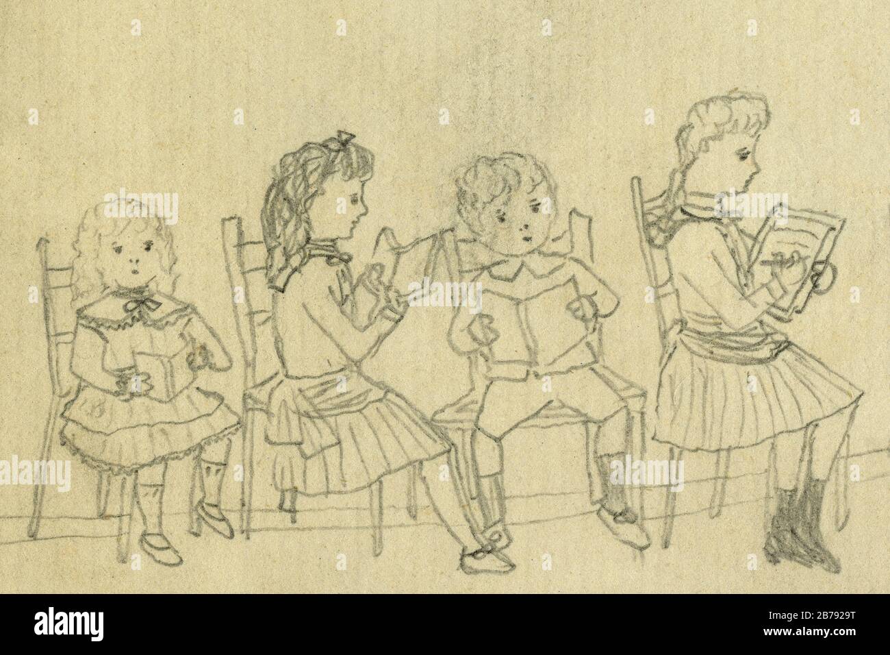 Created by 1880s children hi-res stock photography and images - Alamy