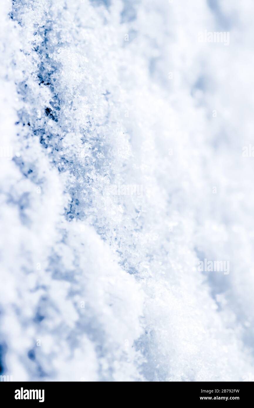 Snow texture as winter and holiday season background, macro Stock Photo ...