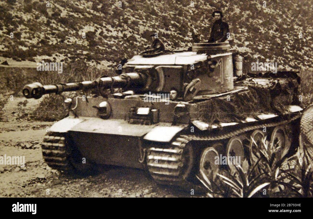 German ’Tiger‥9D Tank, WWII (33804763723 Stock Photo - Alamy
