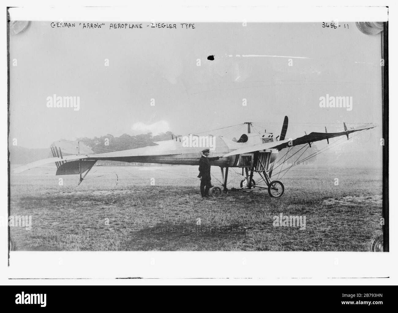 German ‘Arrow‘ aeroplane - Ziegler type Stock Photo - Alamy