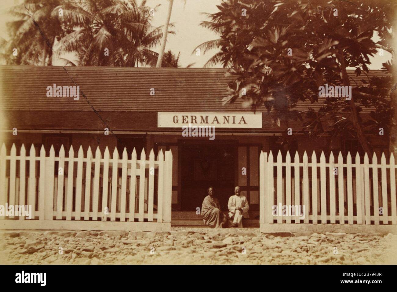 German colonial album 1880s Stock Photo - Alamy