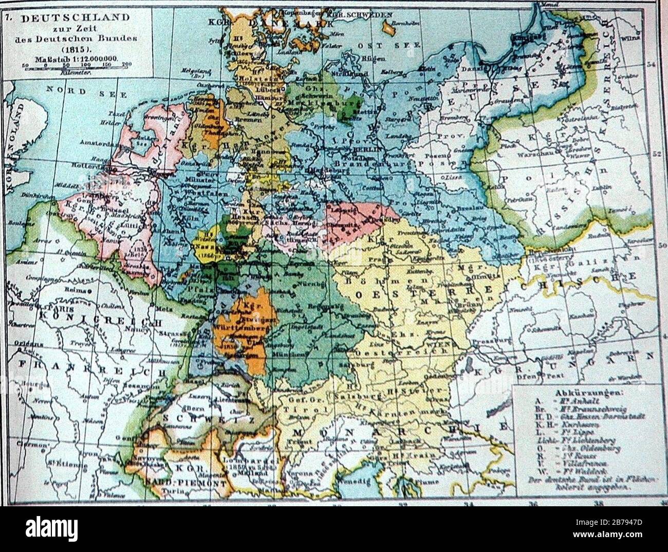 German confederation hi-res stock photography and images - Alamy