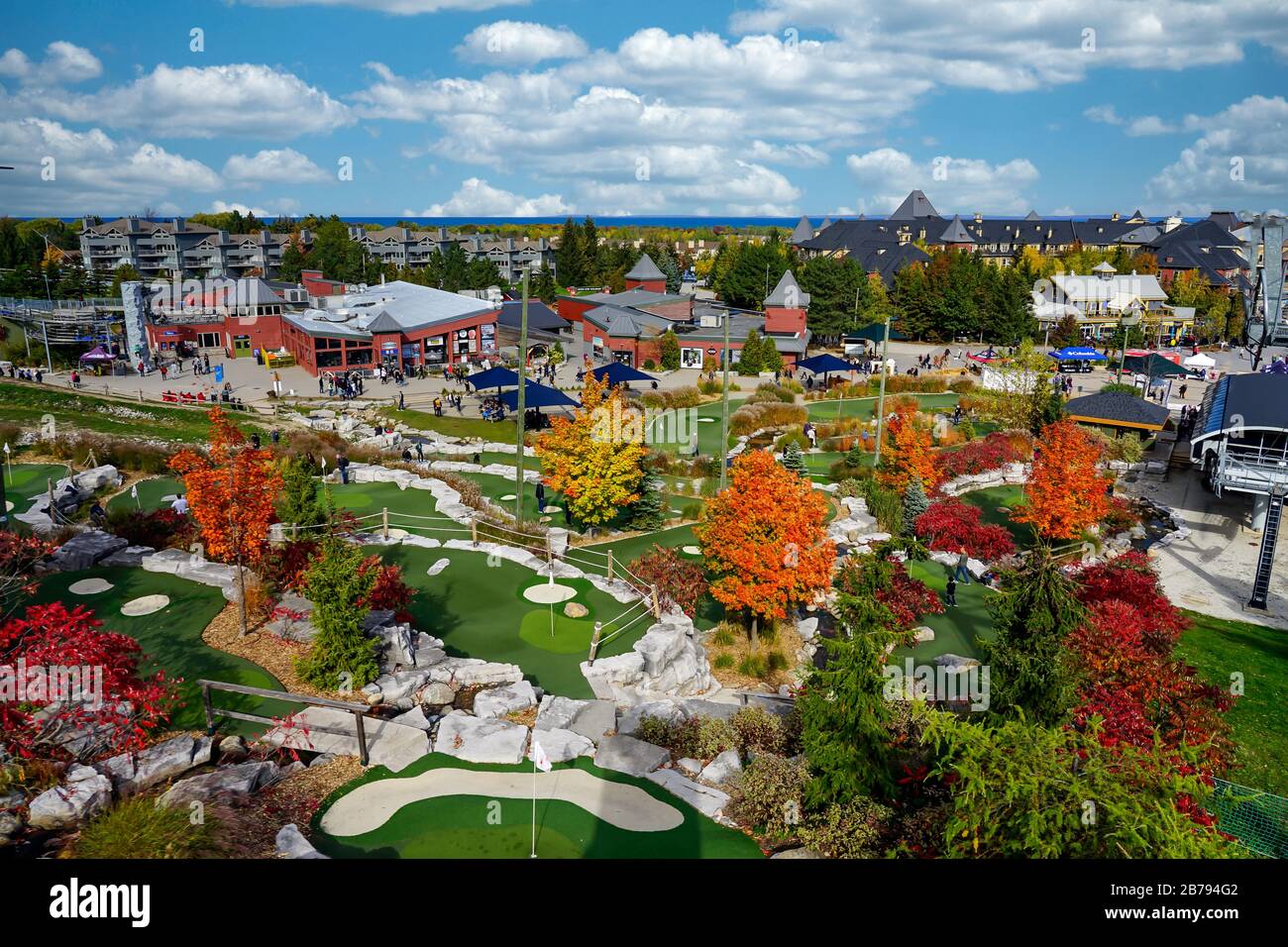 Blue Mountain ski resort in the summer, Collingwood in the summer ...