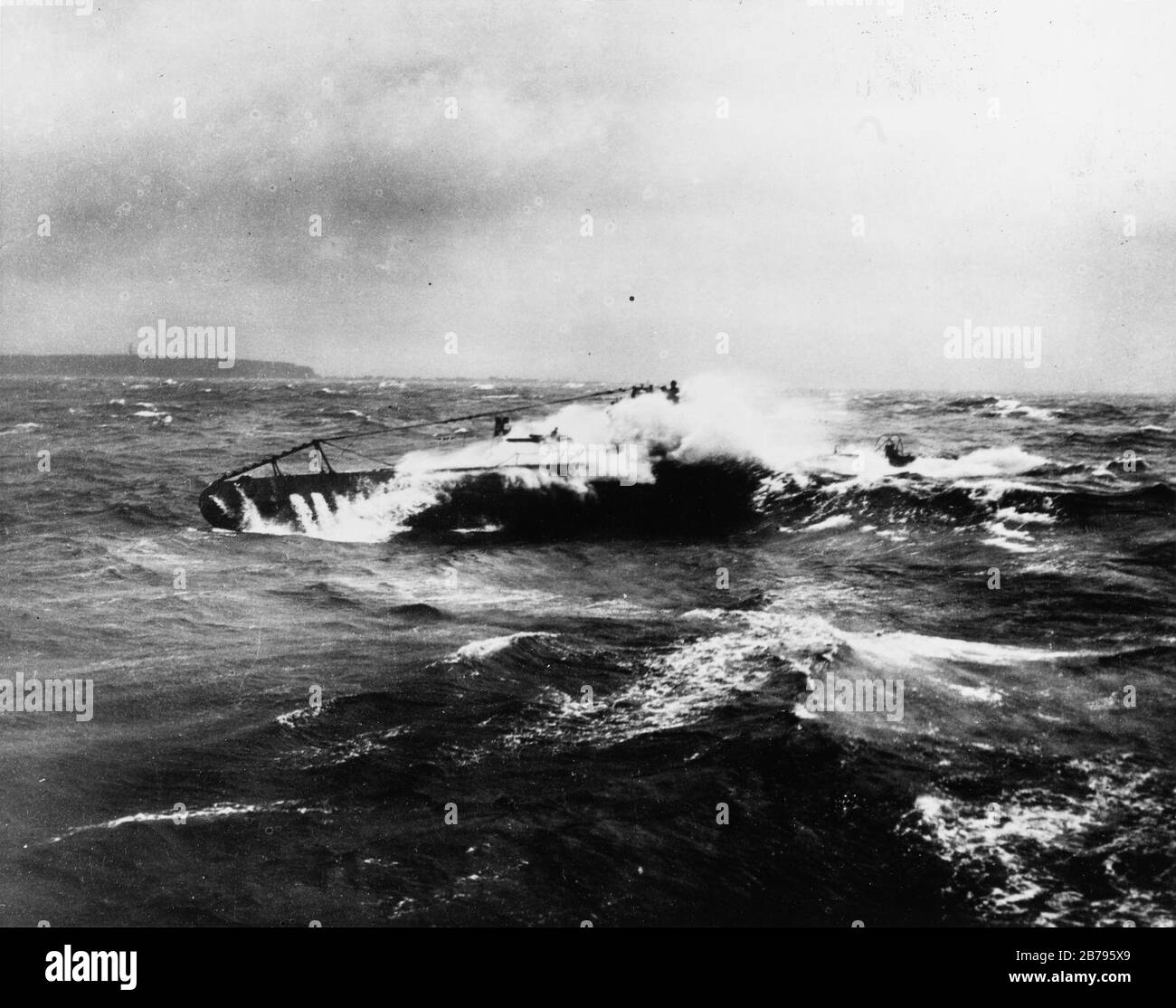 German Type UB II submarine - NH 43125 - cropped Stock Photo - Alamy