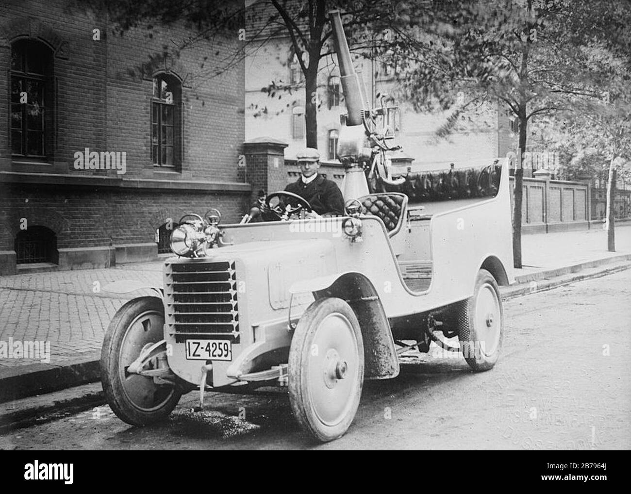 German WWI flak car Stock Photo - Alamy