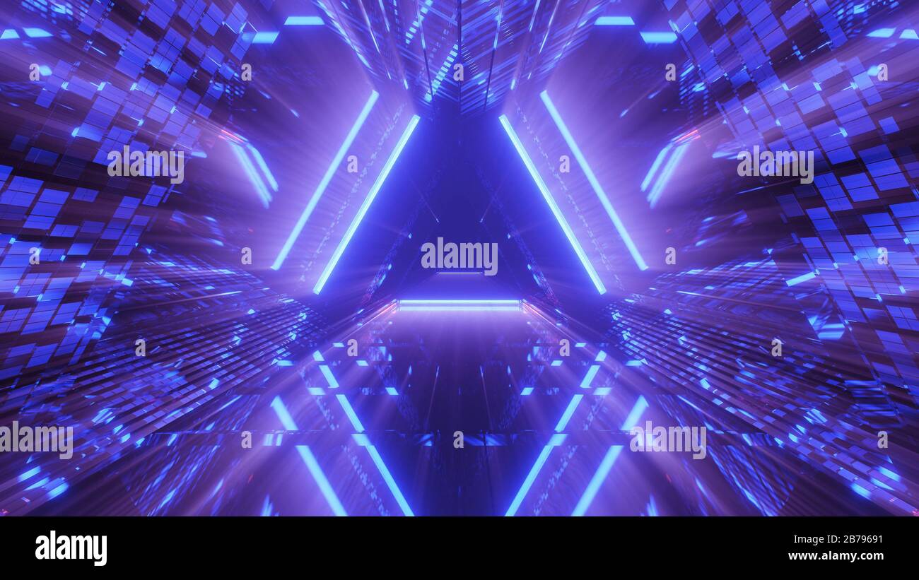 Futuristic background with colorful glowing abstract neon lights Stock ...