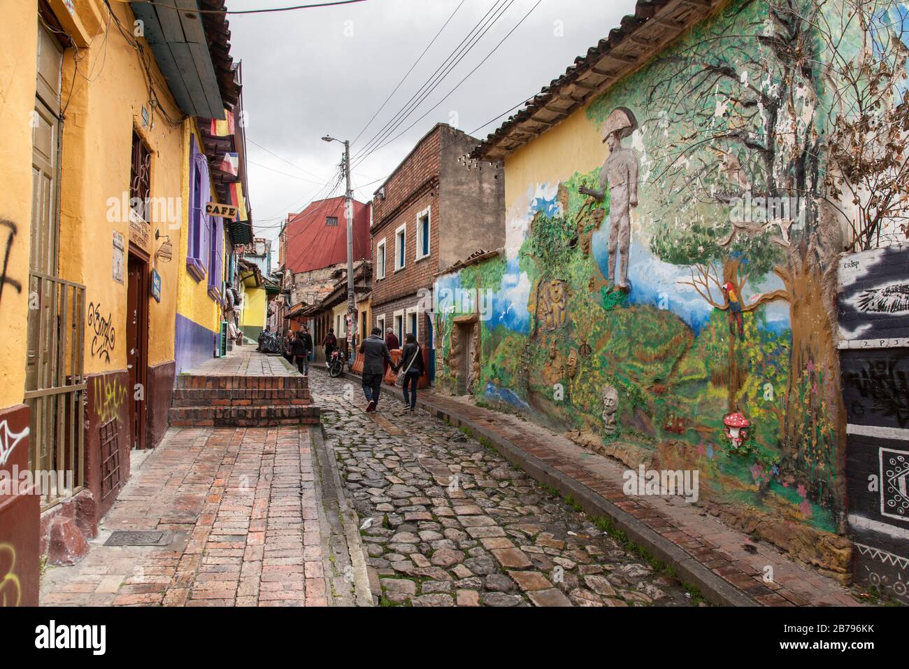 Bogota colombia street hi-res stock photography and images - Alamy