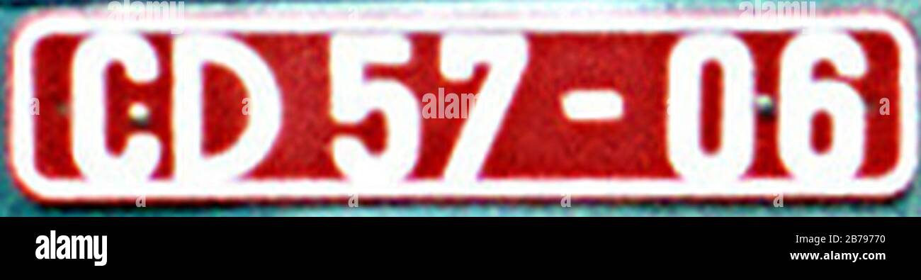 Diplomatic plate hi-res stock photography and images - Alamy