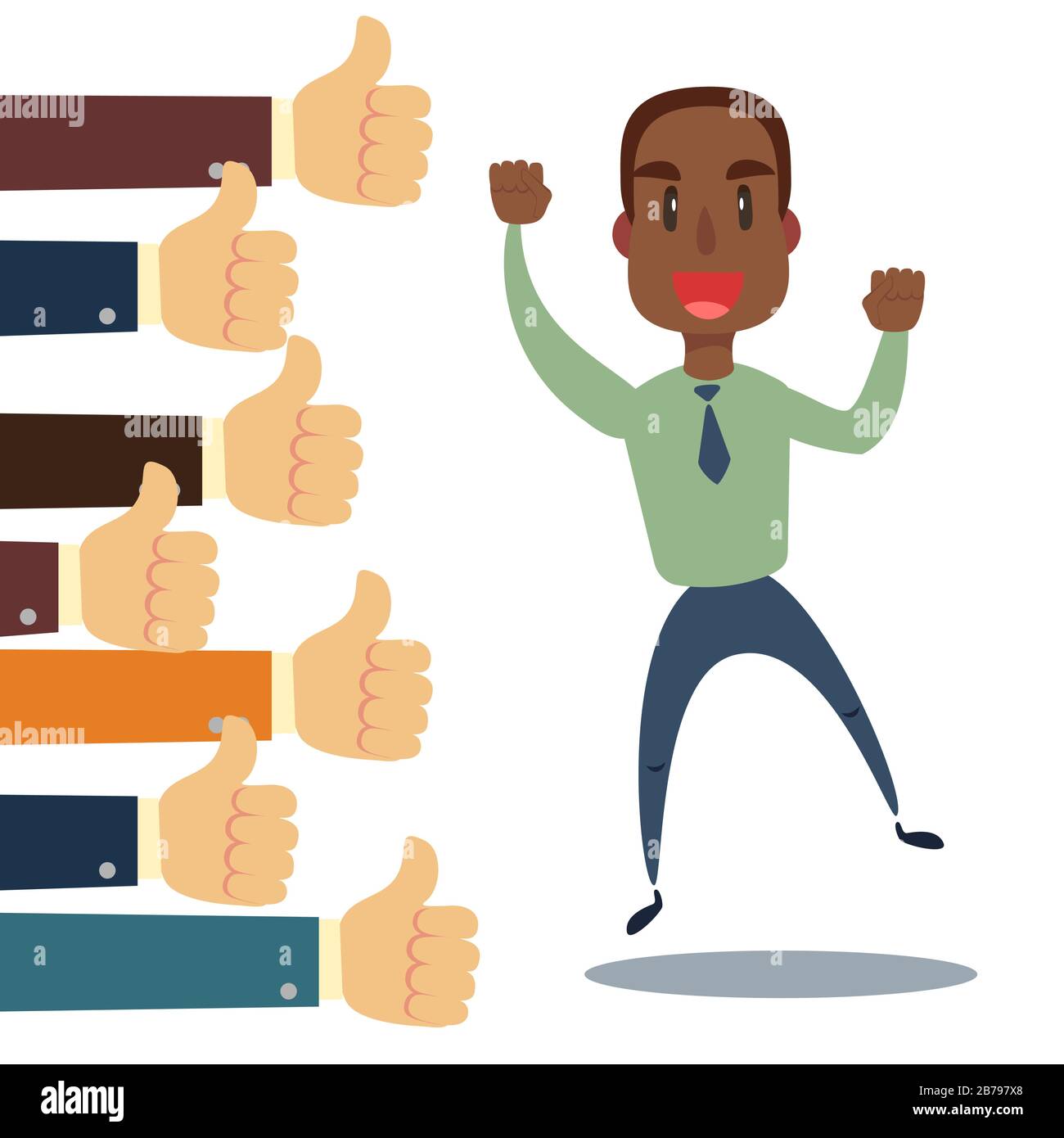 Celebrity thumbs up hi-res stock photography and images - Alamy