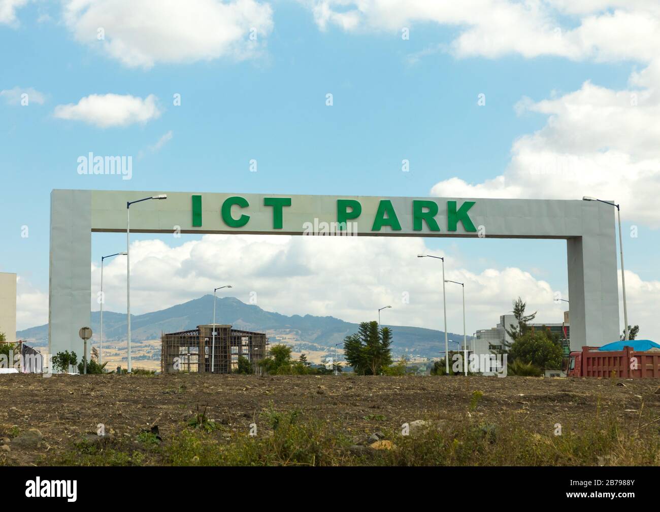 The Ethiopian ICT park, Addis Ababa Region, Addis Ababa, Ethiopia Stock ...