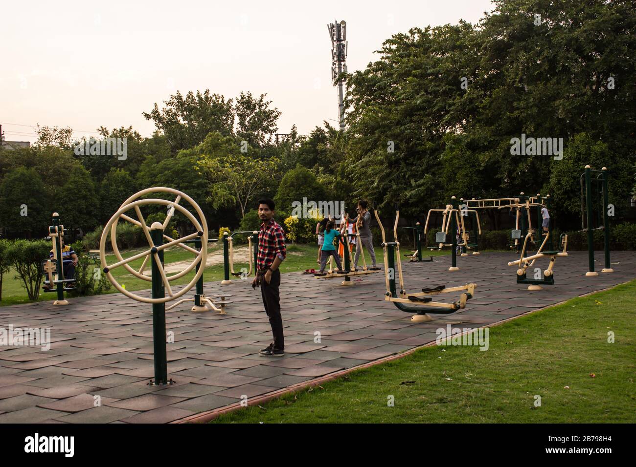 A picture of open gym Stock Photo - Alamy
